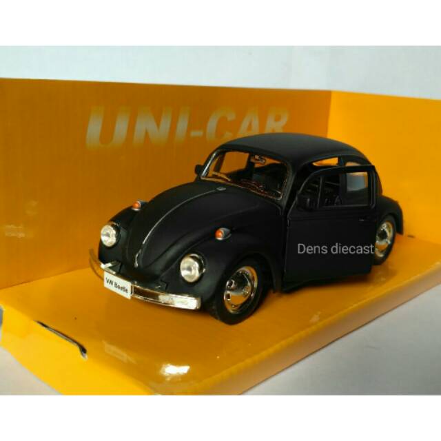 Jual Diecast Mobil Vw kodok hitam mate | Shopee Indonesia