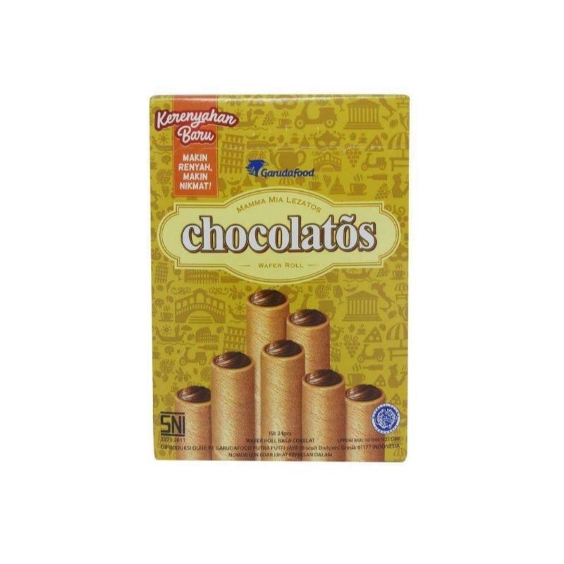 Jual Wafer Stick Gerry Chocolatos 8.5gr | Shopee Indonesia