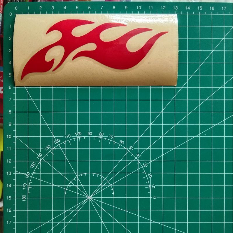 Jual Stiker/Sticker Cutting Motif Api 3 Keren | Shopee Indonesia