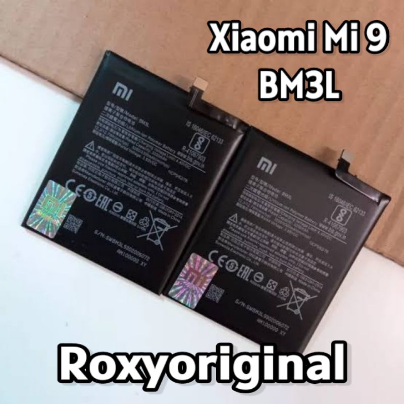 Jual Battery Batre Batrei Baterai Xiaomi Mi9 Mi 9 BM3L BM-3L ORIGINAL ...
