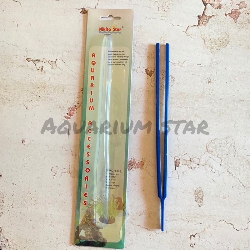 Jual Pinset Jepit Plastik Nikita Star Panjang Lurus 27cm / Pinset ...