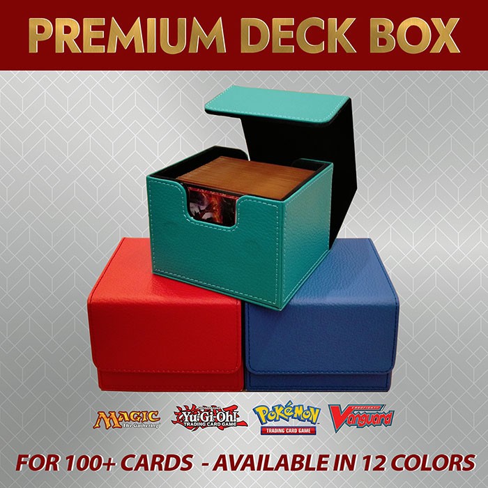 Jual Deck Box Premium 100+ Cards MTG Pokemon YuGiOh Vanguard Side ...