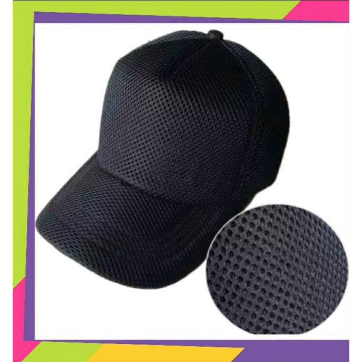 Jual Topi Jaring Hitam Polos | Shopee Indonesia