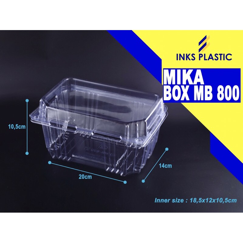Jual MIKA BOX MB 800 / MIKA BOX BUAH SAYUR ( ISI 30 ) | Shopee Indonesia