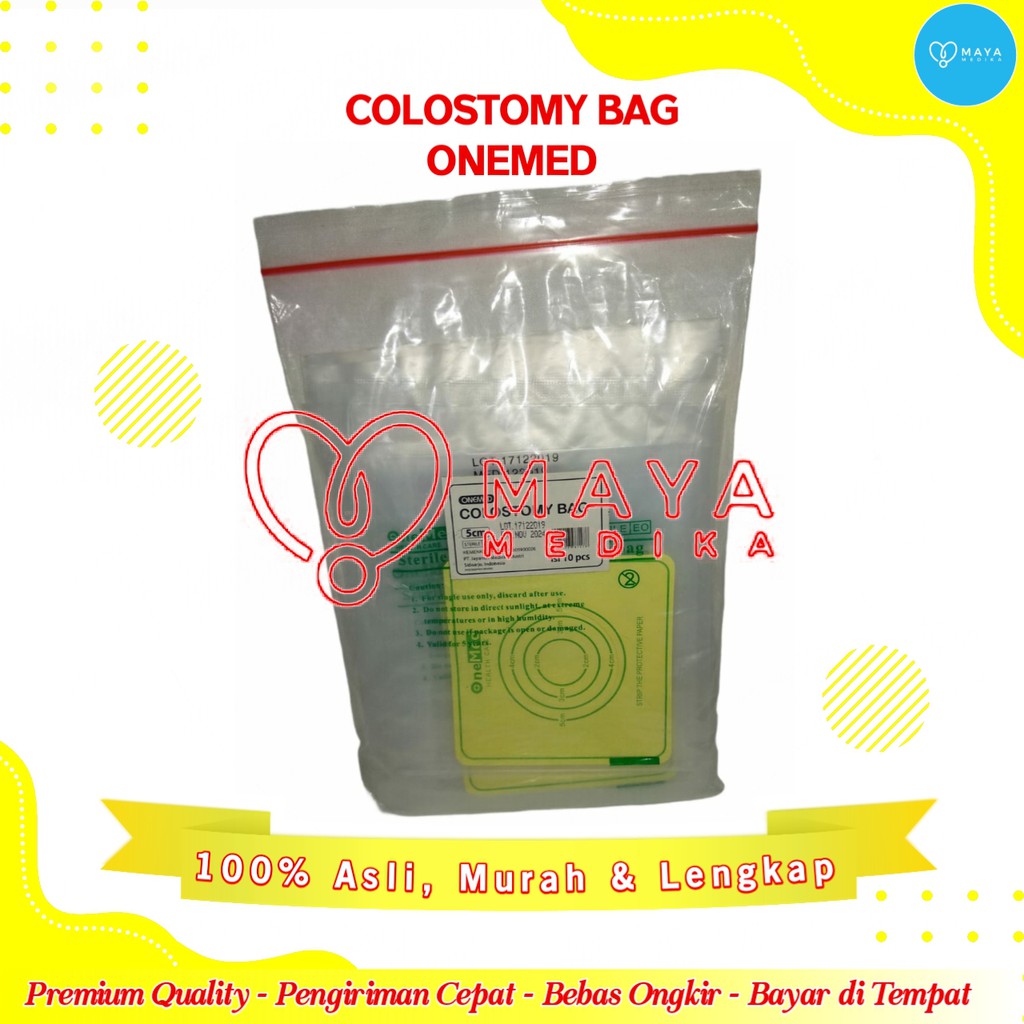 Jual Colostomy Bag No.5 (Isi 10) One Med | Shopee Indonesia