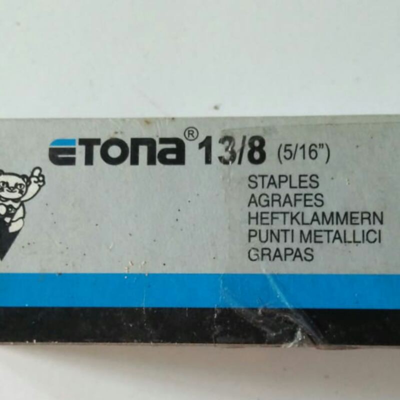 Jual Isi Staples tembak besar - isi strapless /Agrafes stapler gun ...