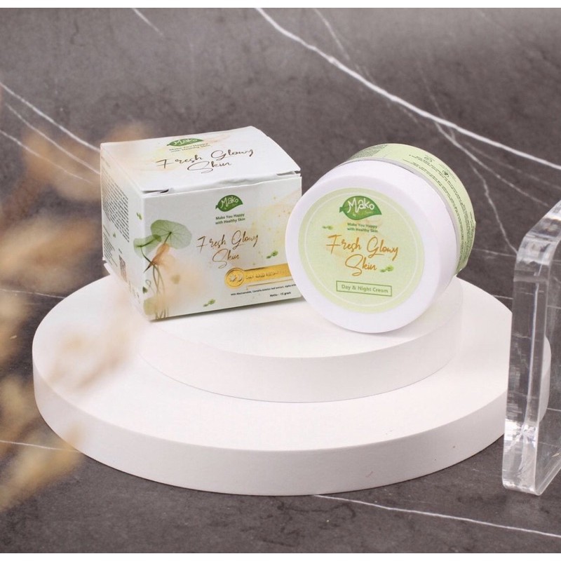 Jual FRESH GLOWY SKIN Day & Night Mako by Series Mako by series cream ...