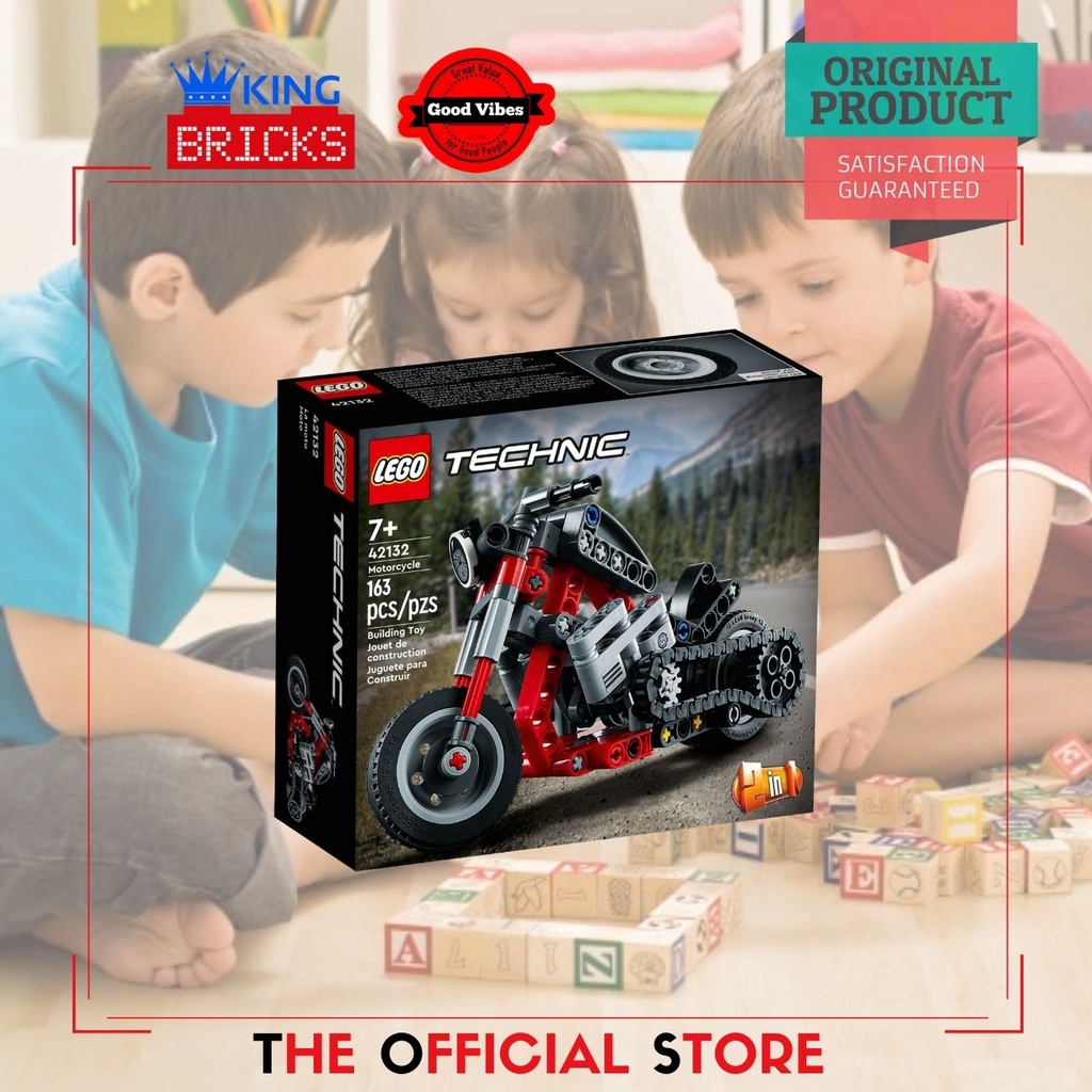 Jual LEGO Original TECHNIC 42132 Chopper - Mainan Anak Edukasi Kreatif ...