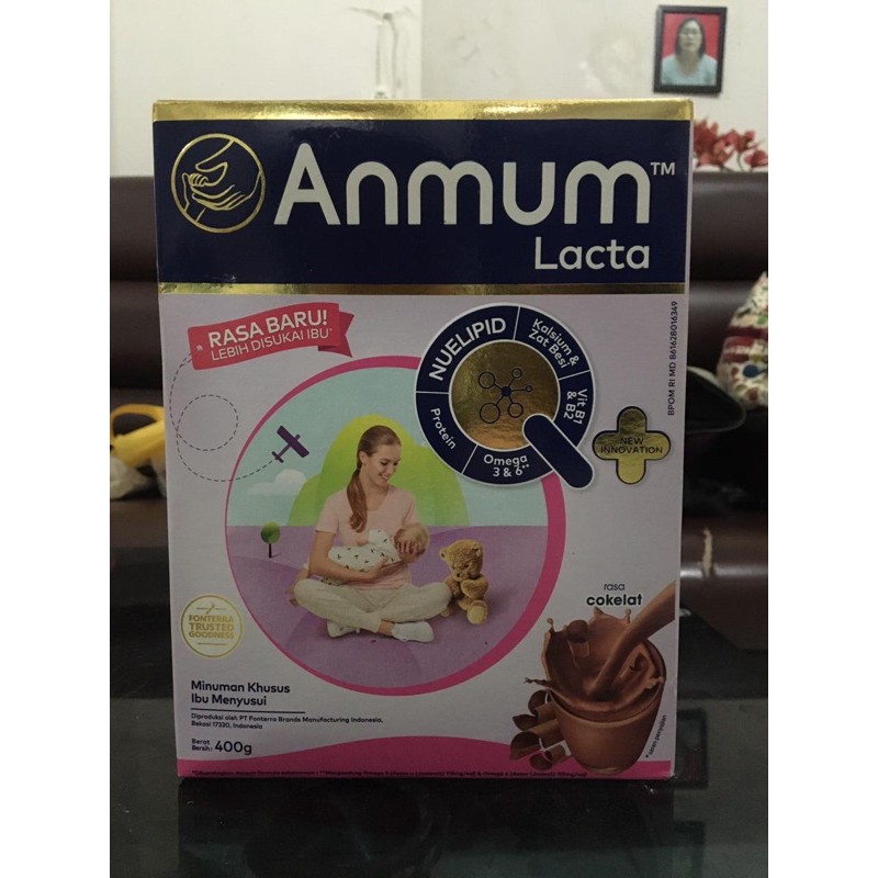 Jual Anmum Lacta Coklat 400gr | Shopee Indonesia