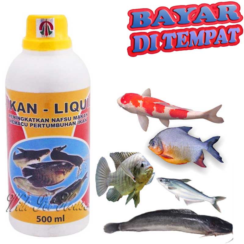 Jual VITAMIN PENGGEMUK IKAN VIKAN LIQUID PENGGEMUK GURAME LELE MUJAIR NILA EMAS PATIN TAWES ...