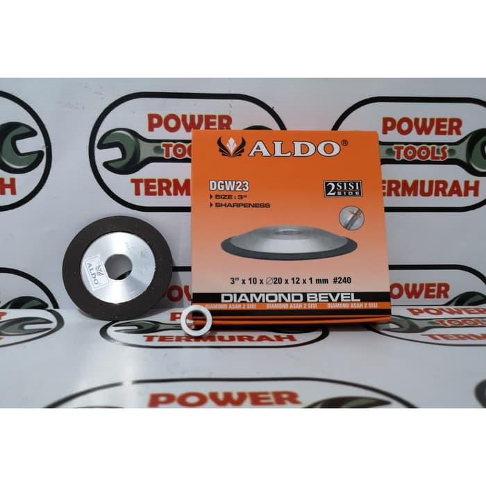 Jual Diamond Asah TCT Grinding Wheel 3" ALDO 2 sisi batu poles ketam ...