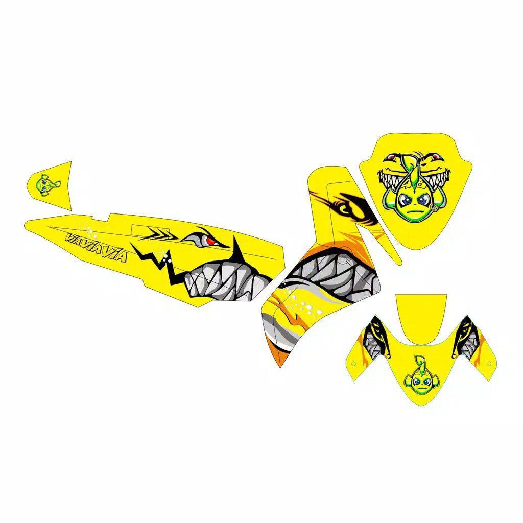 Jual LEXI DECAL STIKER DECAL COSTUM MOTOR YAMAHA LEXY DECAL FULL BODY ...