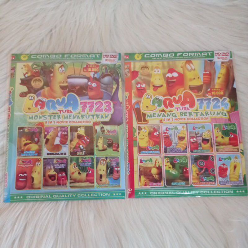 Jual KASET DVD ANAK ANAK KOLEKSI LENGKAP LARVA VOL 7723-7724 | Shopee Indonesia