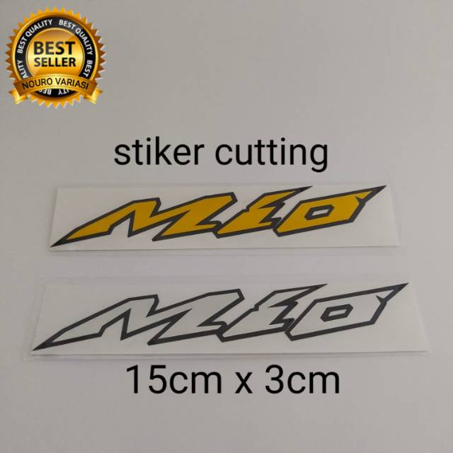 Jual stiker cutting sticker yamaha mio gold crome thailand thailook ...