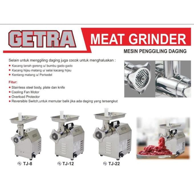Jual PROMO !!! Meat Grinder Getra TJ8 - TJ 8 Mesin Giling Daging I ...
