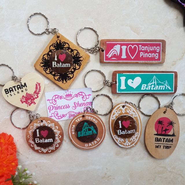 Jual SOUVENIR BATAM / BATAM ISLAND/GANTUNGAN KUNCI BATAM/GANCI UNIK DAN ...