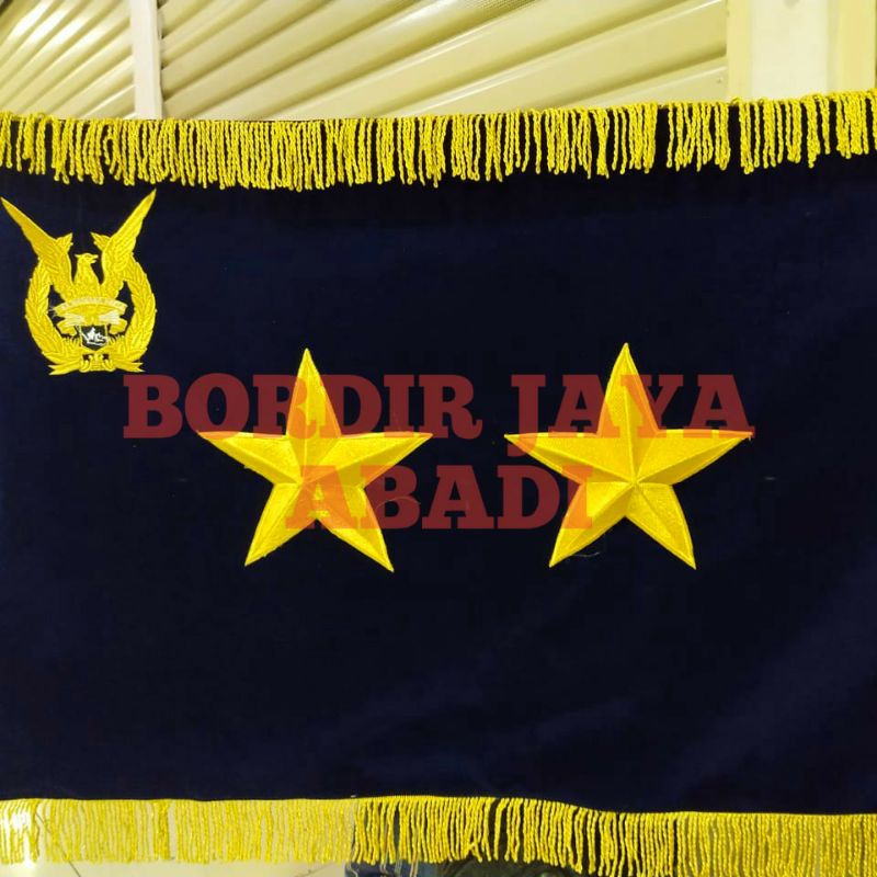 Jual Bendera Pataka Rapati TNI AU bintang dua | Shopee Indonesia