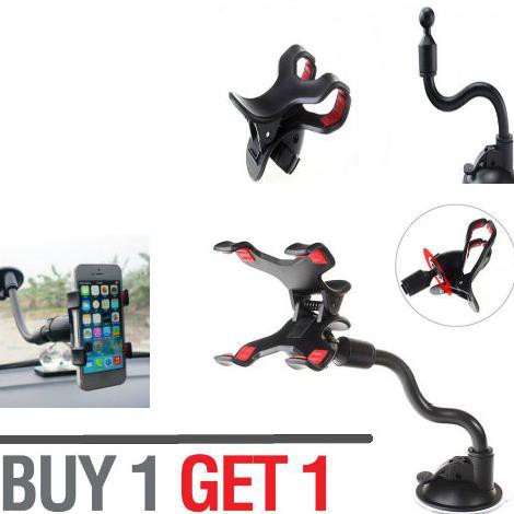 Jual Terlaris Buy 1 Free 1 Car Holder Hp Smartphone Windshield Double ...