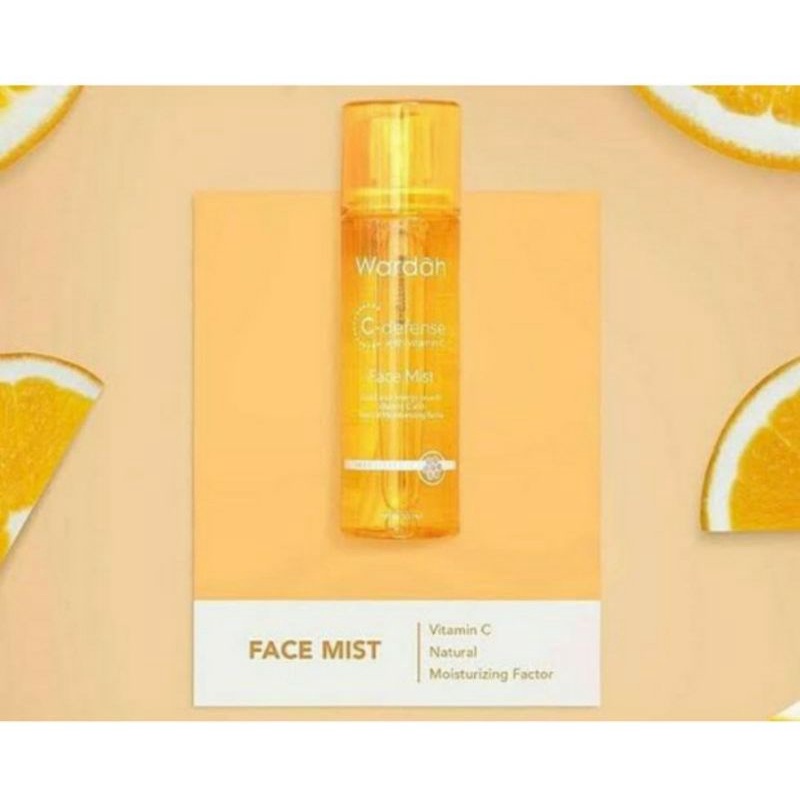 Jual WARDAH C-DEFENSE FACE MIST 55ML | Shopee Indonesia