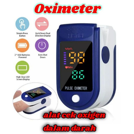 Jual COD OXYMETER ALAT PENGUKUR SATURASI OKSIGEN & DARAH / OXIMETER ...