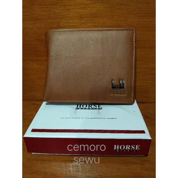 Jual dompet lipat dua kulit asli ukuran gede | Shopee Indonesia