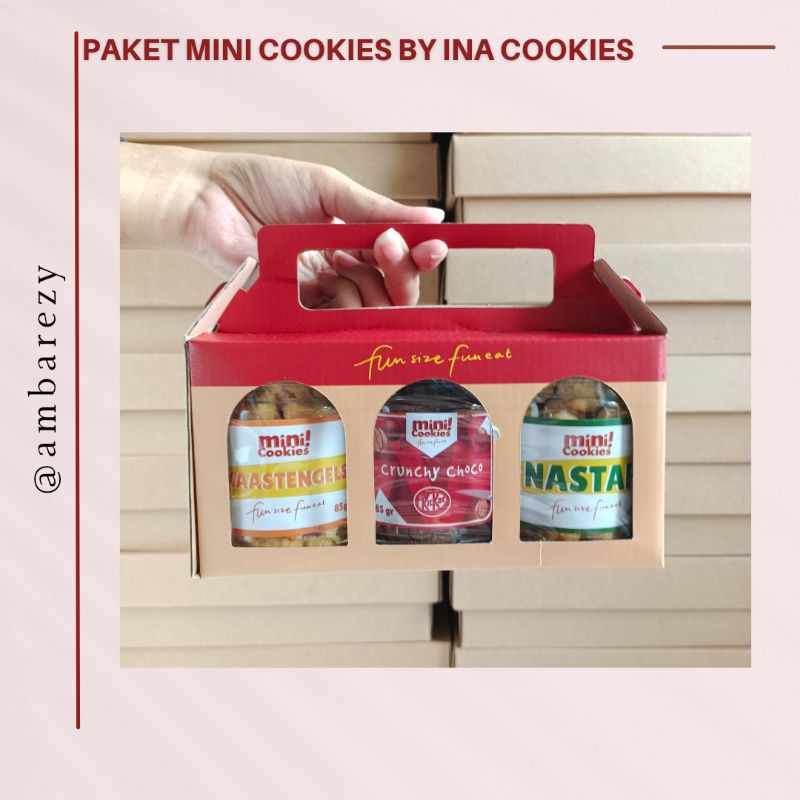 Jual Hampers mini cookies by Ina cookies (3toples) | Shopee Indonesia