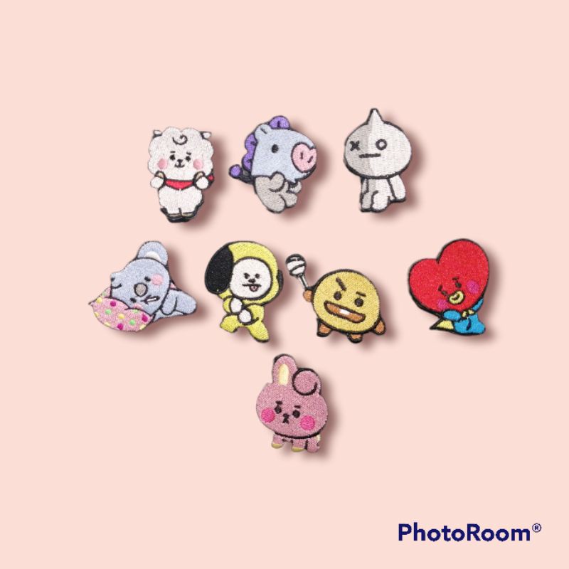 Jual Iron Patch Paket BTS21 Season 2 (8pcs) | Shopee Indonesia