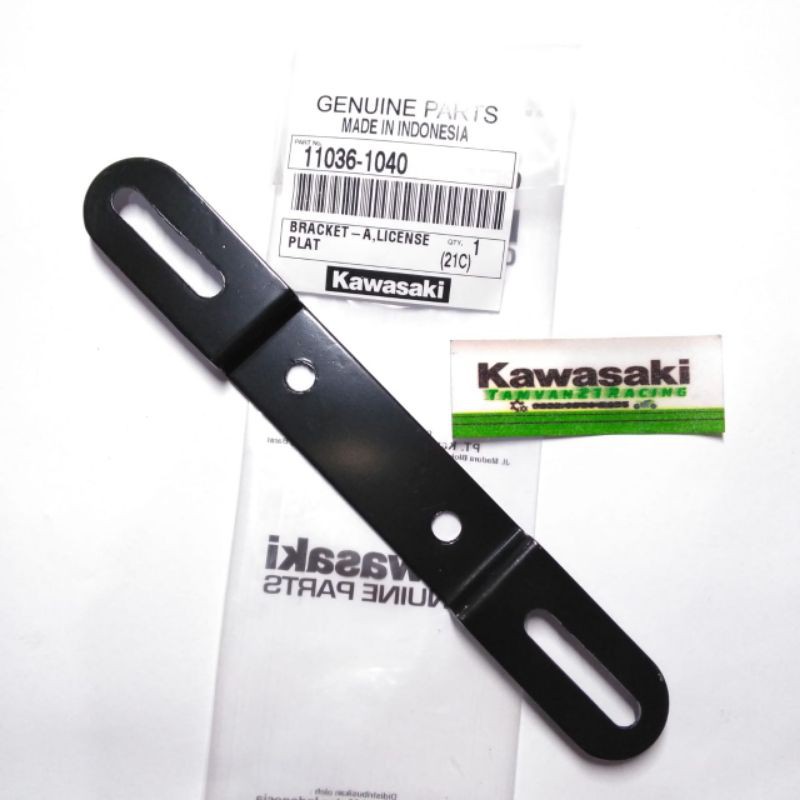 Jual BREKET DUDUKAN PLAT NOMOR BELAKANG NINJA RR R SS ORIGINAL 11036 ...