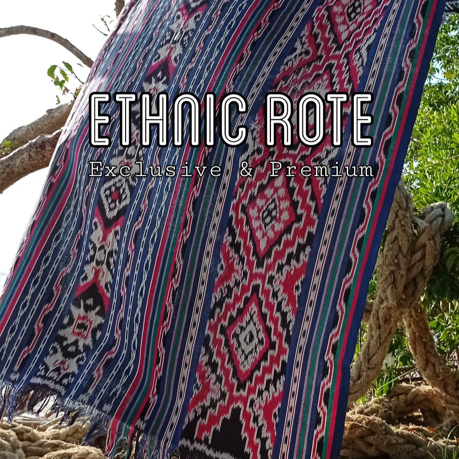 Jual Kain Tenun Ikat Blanket Etnik Rote - Tenun Ikat Tradisional ...