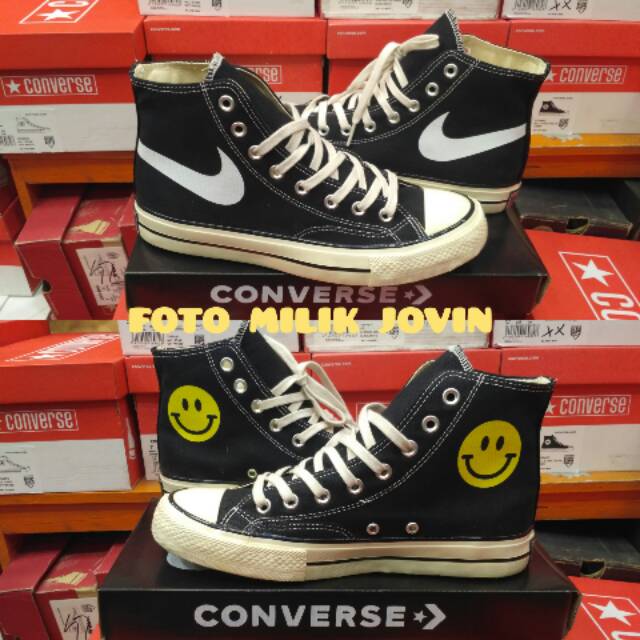 Jual Sepatu Pria Converse Chuck Taylor All Star 1970s Swoosh X Nike X ...