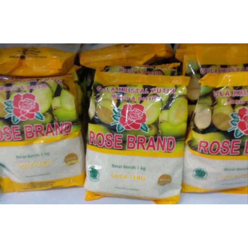 Jual gula rose brand kuning 1kg | Shopee Indonesia