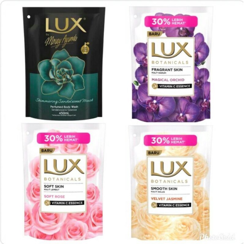 Jual LUX Sabun Mandi Cair 400 ml kemasan Refill | Shopee Indonesia