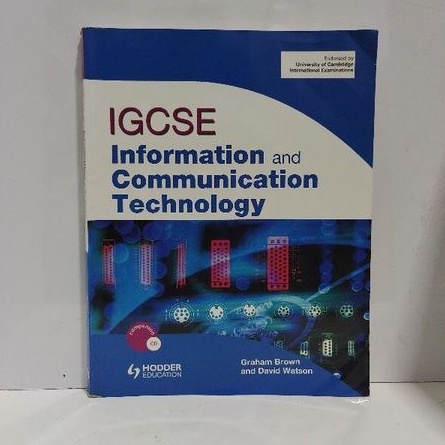 Jual IGCSE INFORMATION AND COMMUNICATION TECHNOLOGY - HODDER EDUCATION ...