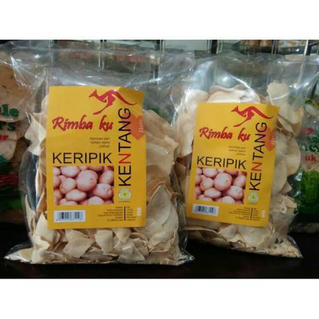 Jual Kripik kentang rimbaku khas batu malang | Shopee Indonesia