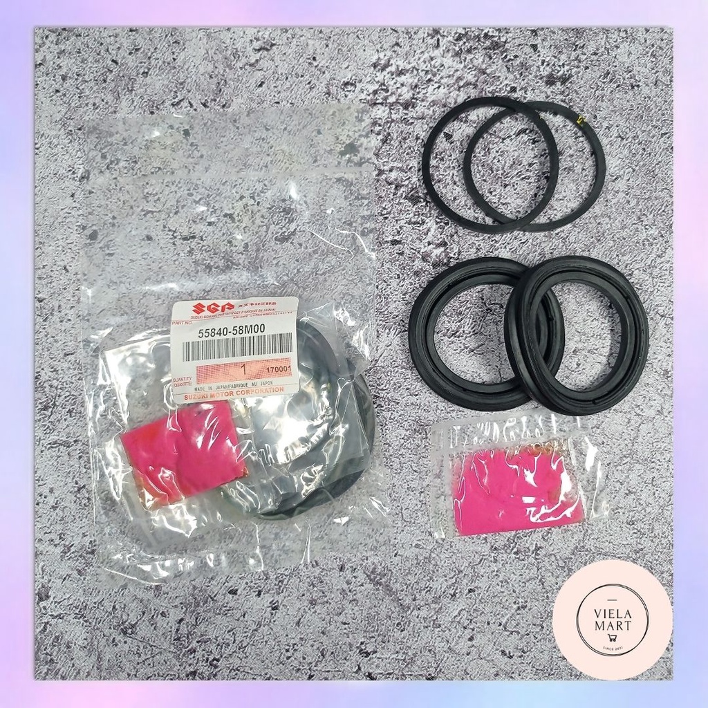 Jual Caliper Kit Karet Seal Rem Cakram Ertiga (55840-58M00) Kaliper Kit | Shopee Indonesia