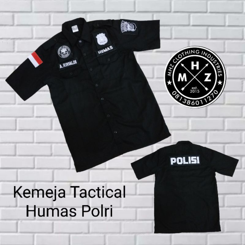 Jual Kemeja Tactical Humas Polri | Shopee Indonesia