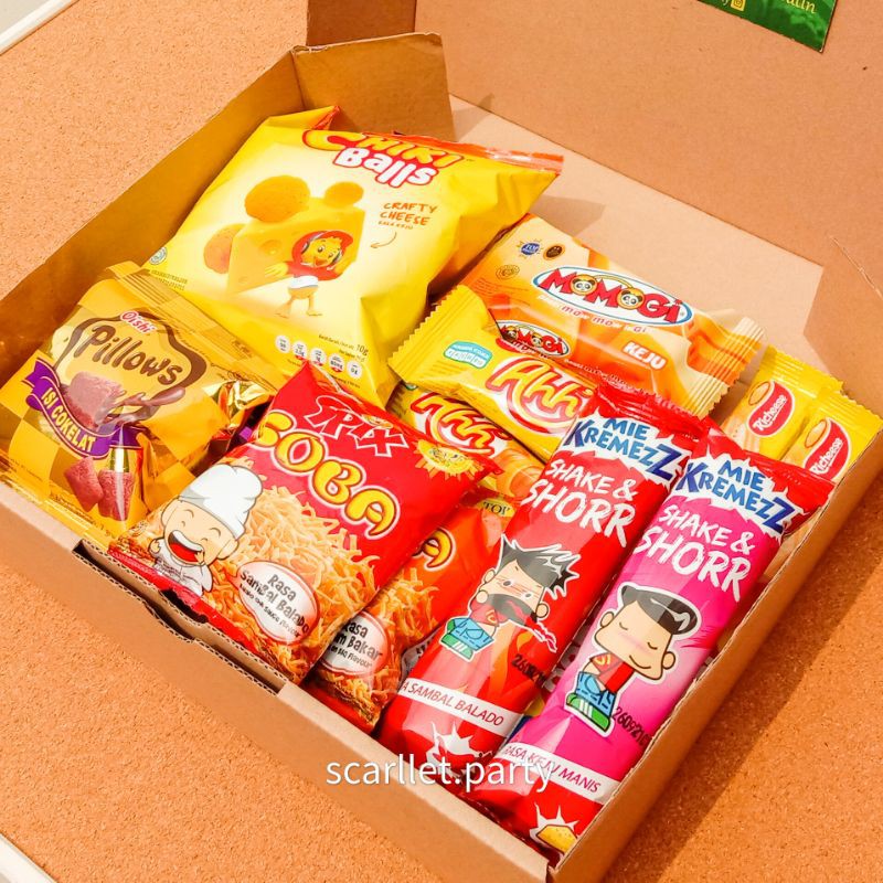 Jual PAKET SNACK HAMPERS LEBARAN ULTAH BIRTHDAY CEMILAN MURAH MERIAH ...