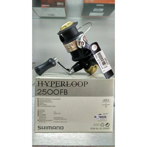 Jual Reel SHIMANO HYPERLOOP 2500 FB | Shopee Indonesia