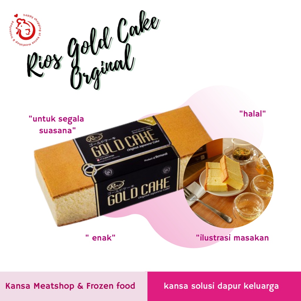Jual RIOUS GOLDEN CAKE MINI | Shopee Indonesia