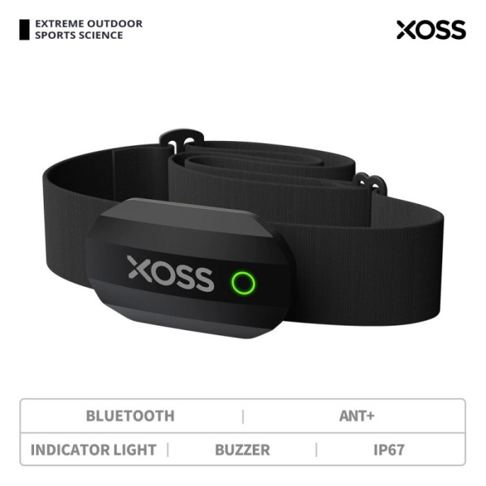 Jual Heart Rate Sensor Strap Chest Monitor Xoss X1 Sensor Jantung Dada ...