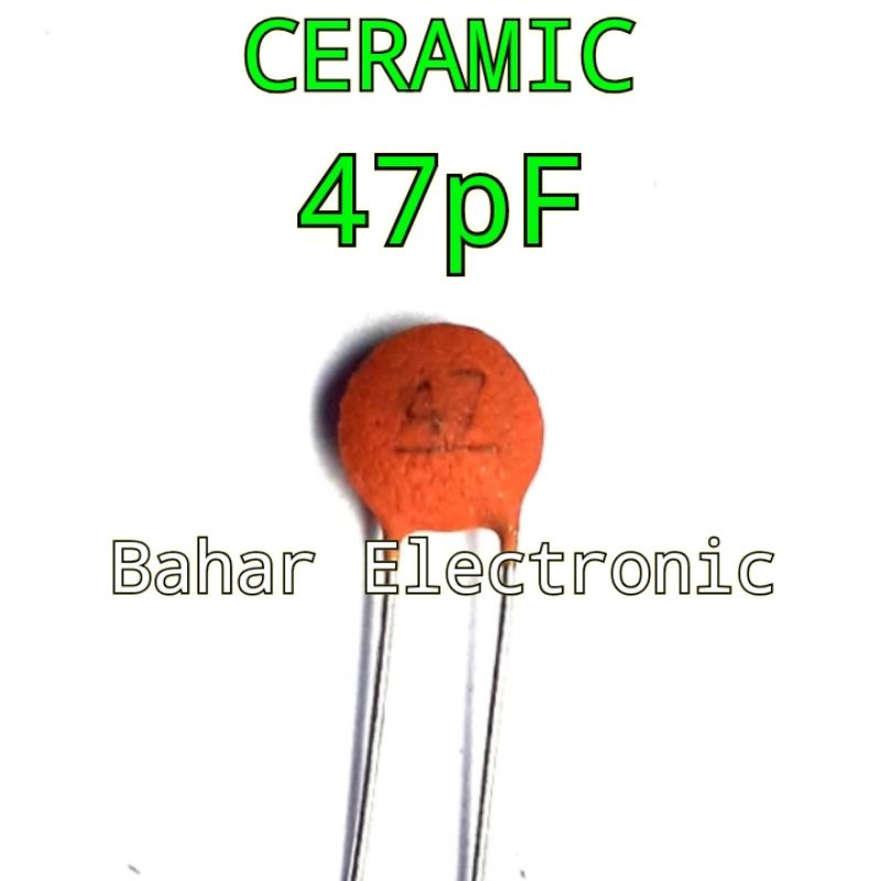 Jual Kapasitor Ceramic 47pF 100V Harga Per 4 Biji | Shopee Indonesia