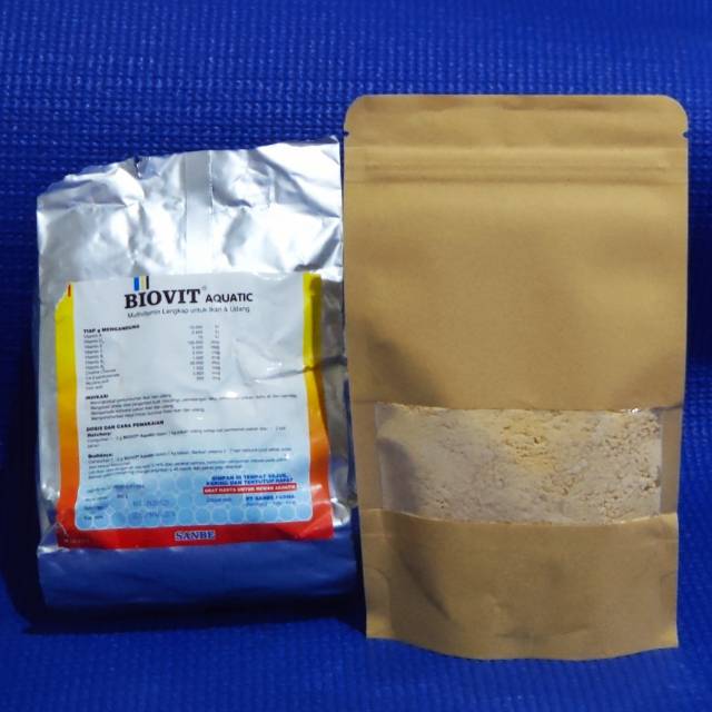Jual Biovit Sanbe Repack 100 Gram Multivitamin Indukan Ikan | Shopee ...