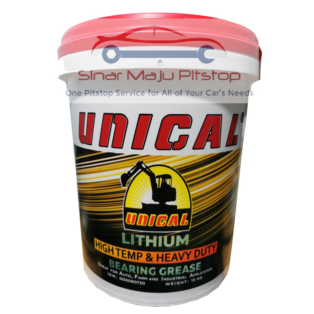 Jual Unical Lithium Complex Hi Temp & Hi Speed Grease 15 KG (WARNA ...