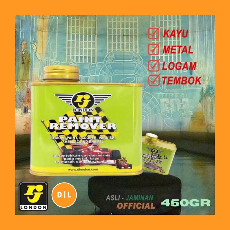 Jual RJ PAINT REMOVER/ Perontok Pengelupas Cat 450 Pernish Motor Mobil ...