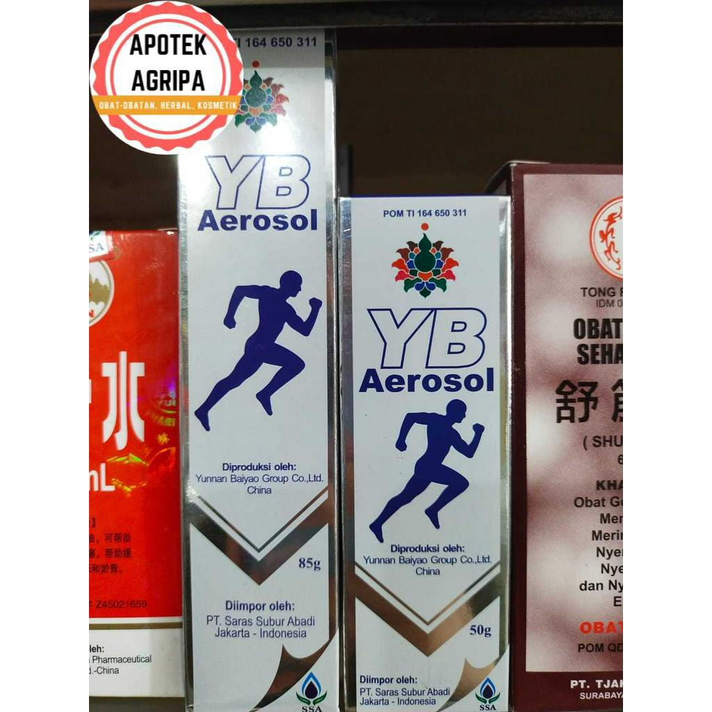 Jual Yunan Bayou YB AEROSOL spray 85 gr obat gosok untuk nyeri otot dan ...