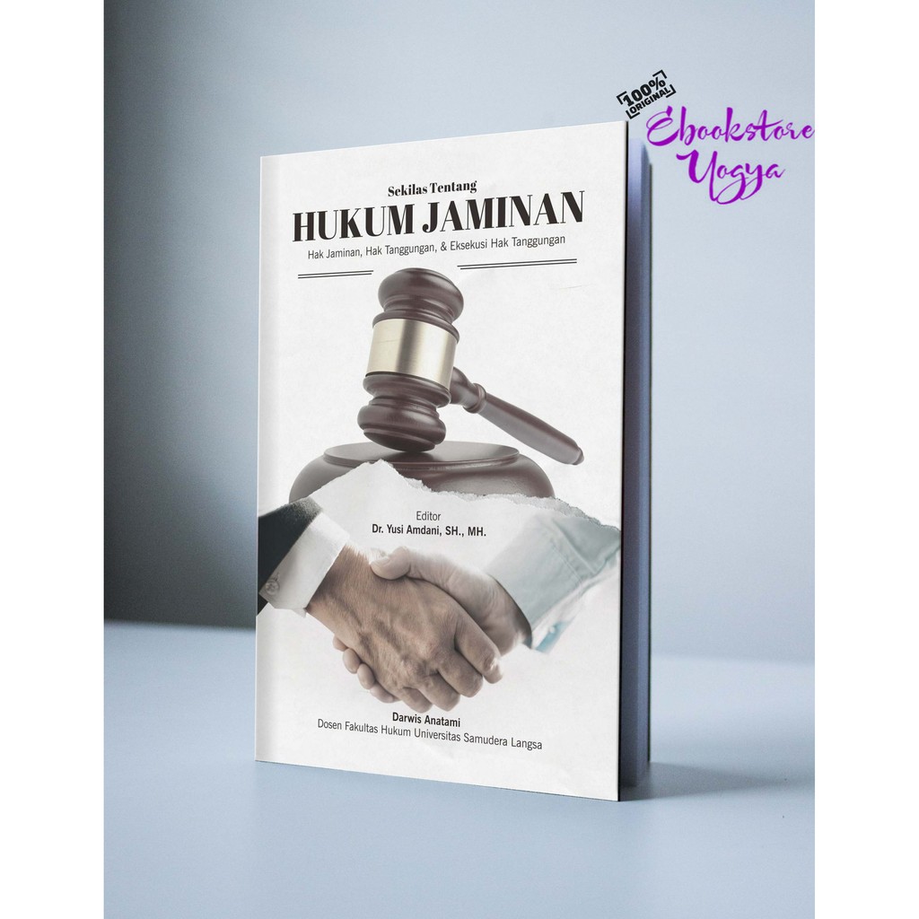 Jual Sekilas Tentang Hukum Jaminan (Hak Jaminan, Hak Tanggungan dan ...