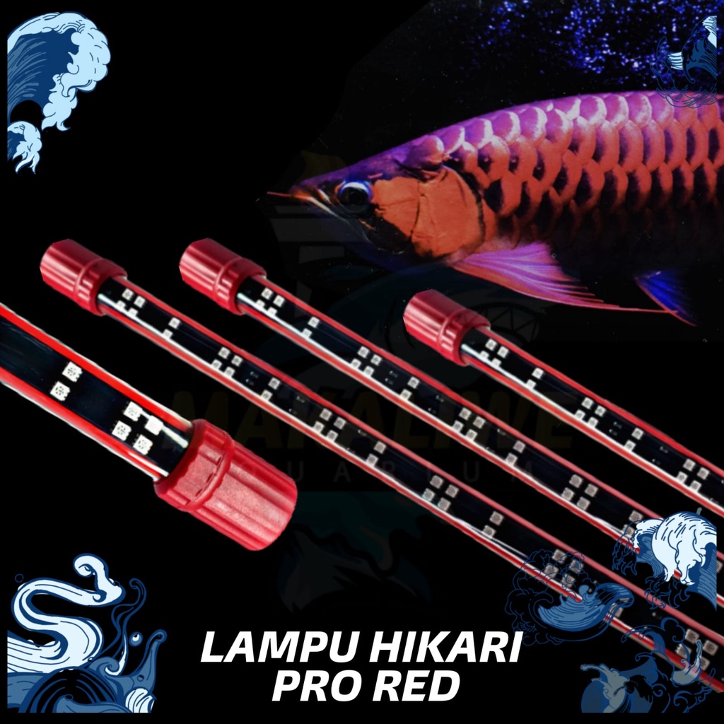 Jual HIKARI PRO RED 1000 VIEW PLUS SUPER RED HK lampu display aquarium dengan 2 baris led ...