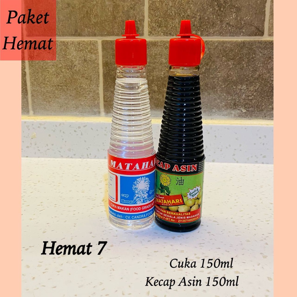 Jual PAKET HEMAT 7 | CAP BUNGA MATAHARI | HALAL (2 BOTOL) | Shopee ...