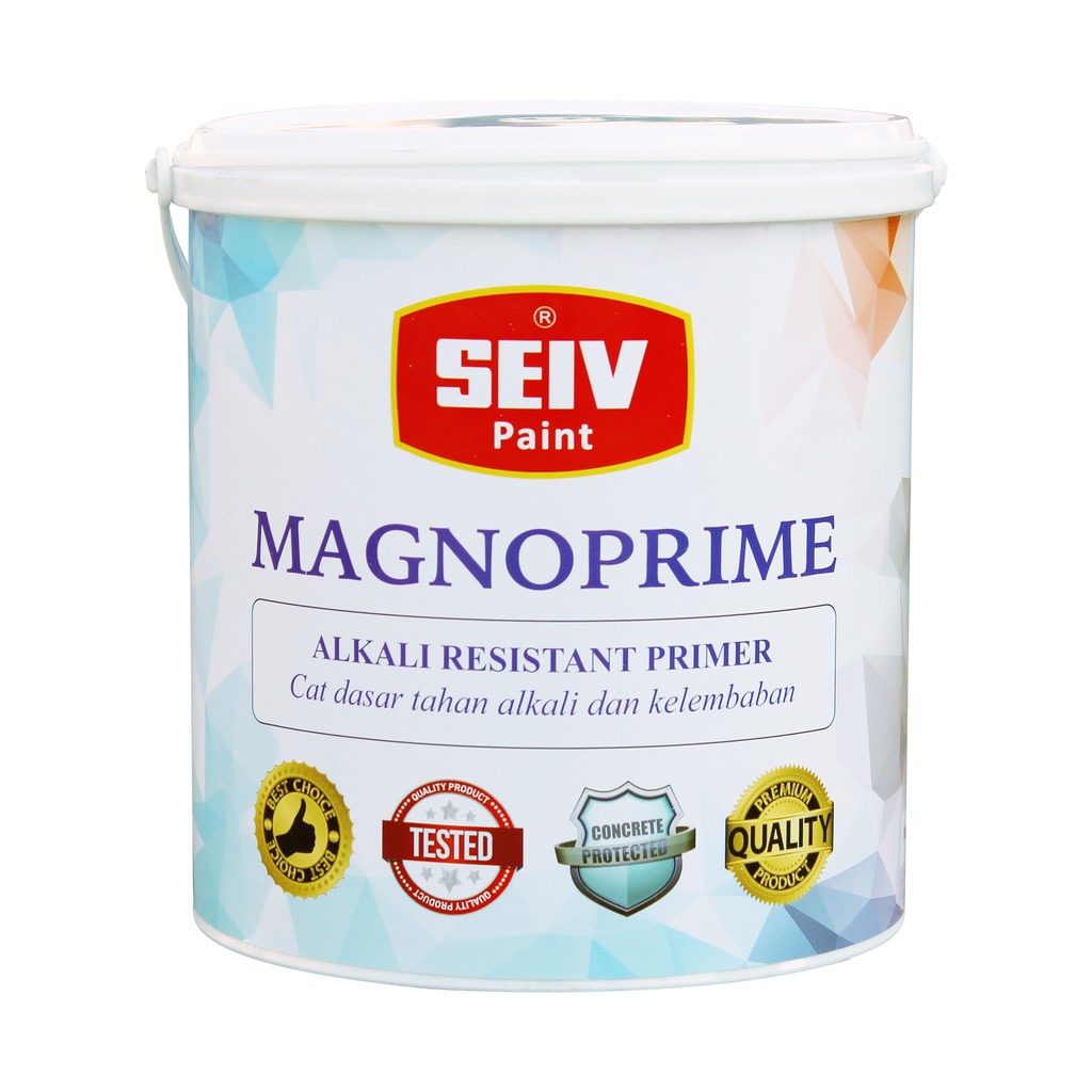 Jual SEIV Magnoprime Cat Tembok Primer kemasan 3,7ltr | Shopee Indonesia