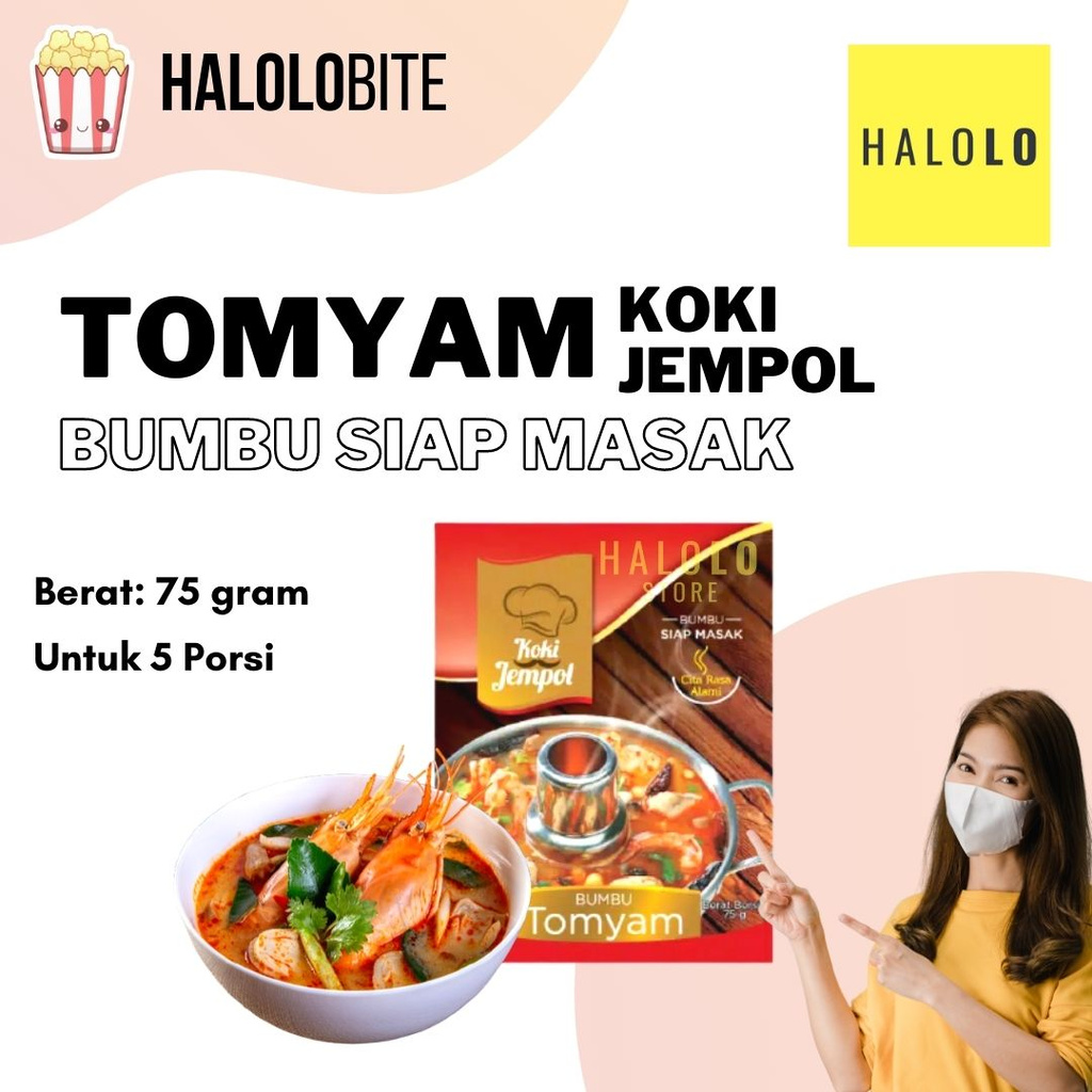 Jual Bumbu TOMYAM Siap Saji KOKI JEMPOL Tom Yam Tom Yum Tomyum 75g | Shopee Indonesia